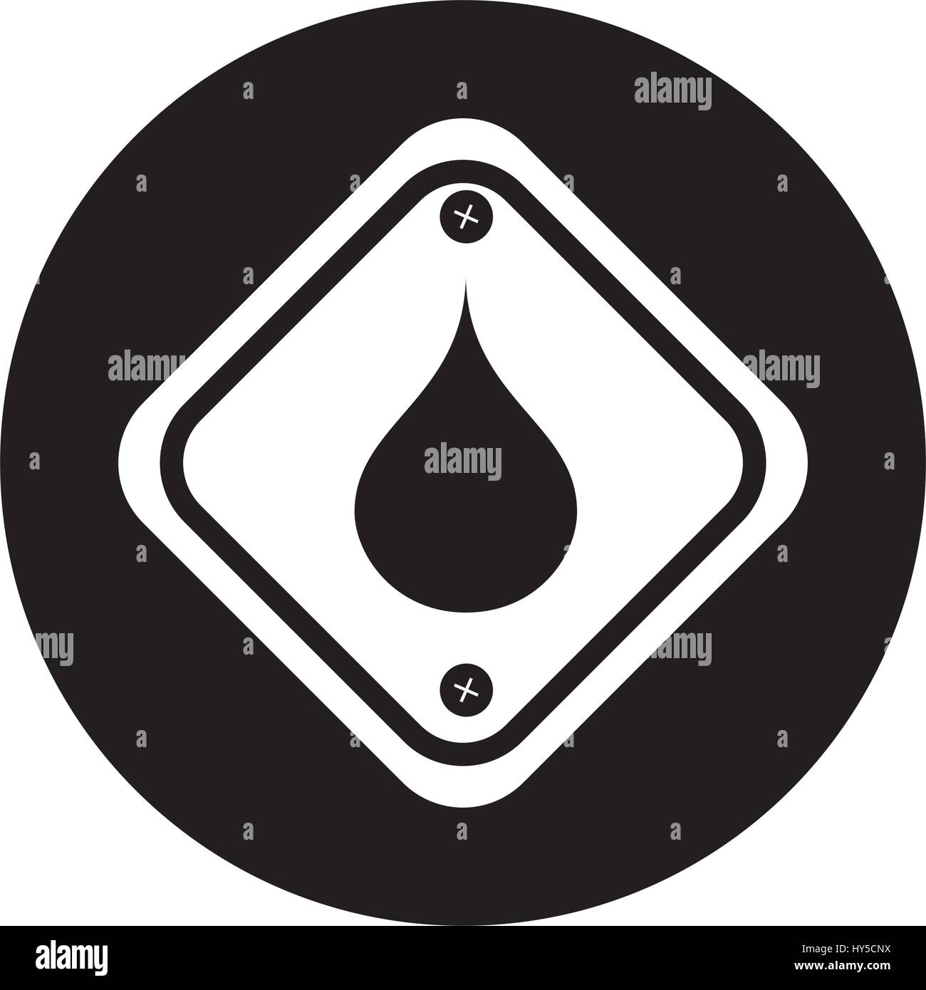diamond caution sign icon vector illustration design Stock Vector Image ...