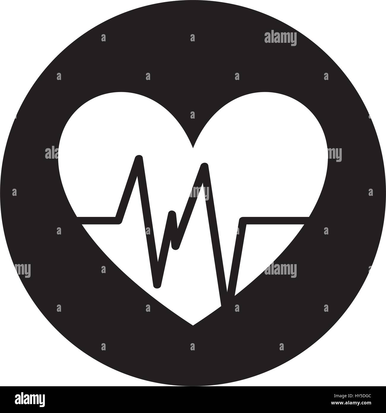 heart cardio isolated icon vector illustration design Stock Vector ...