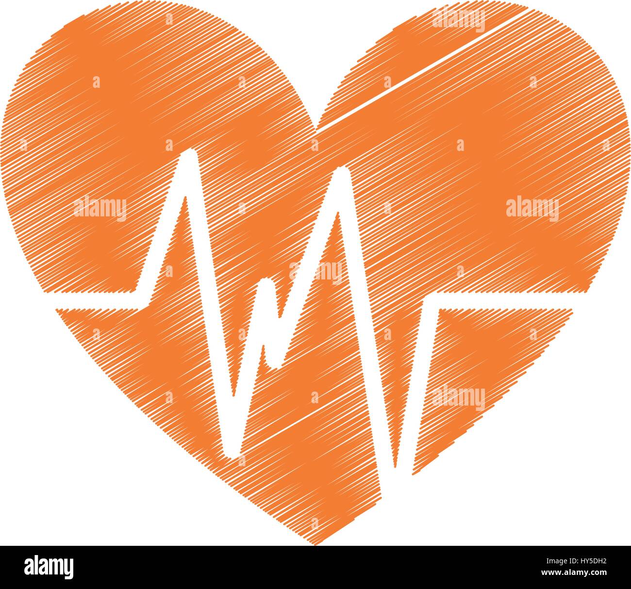 heart cardio isolated icon vector illustration design Stock Vector ...