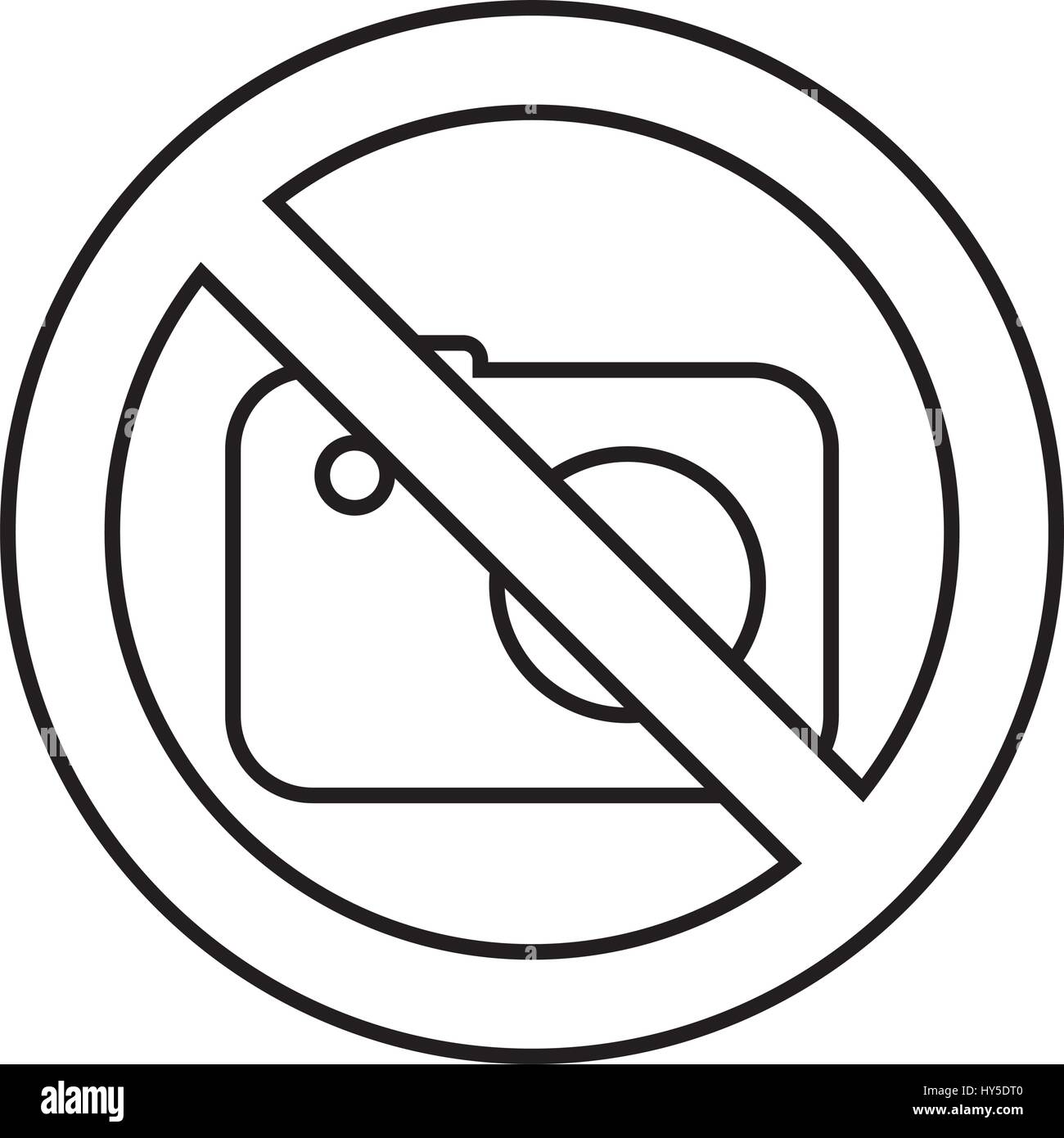 Prohibit Denial Stock Vector Images - Alamy