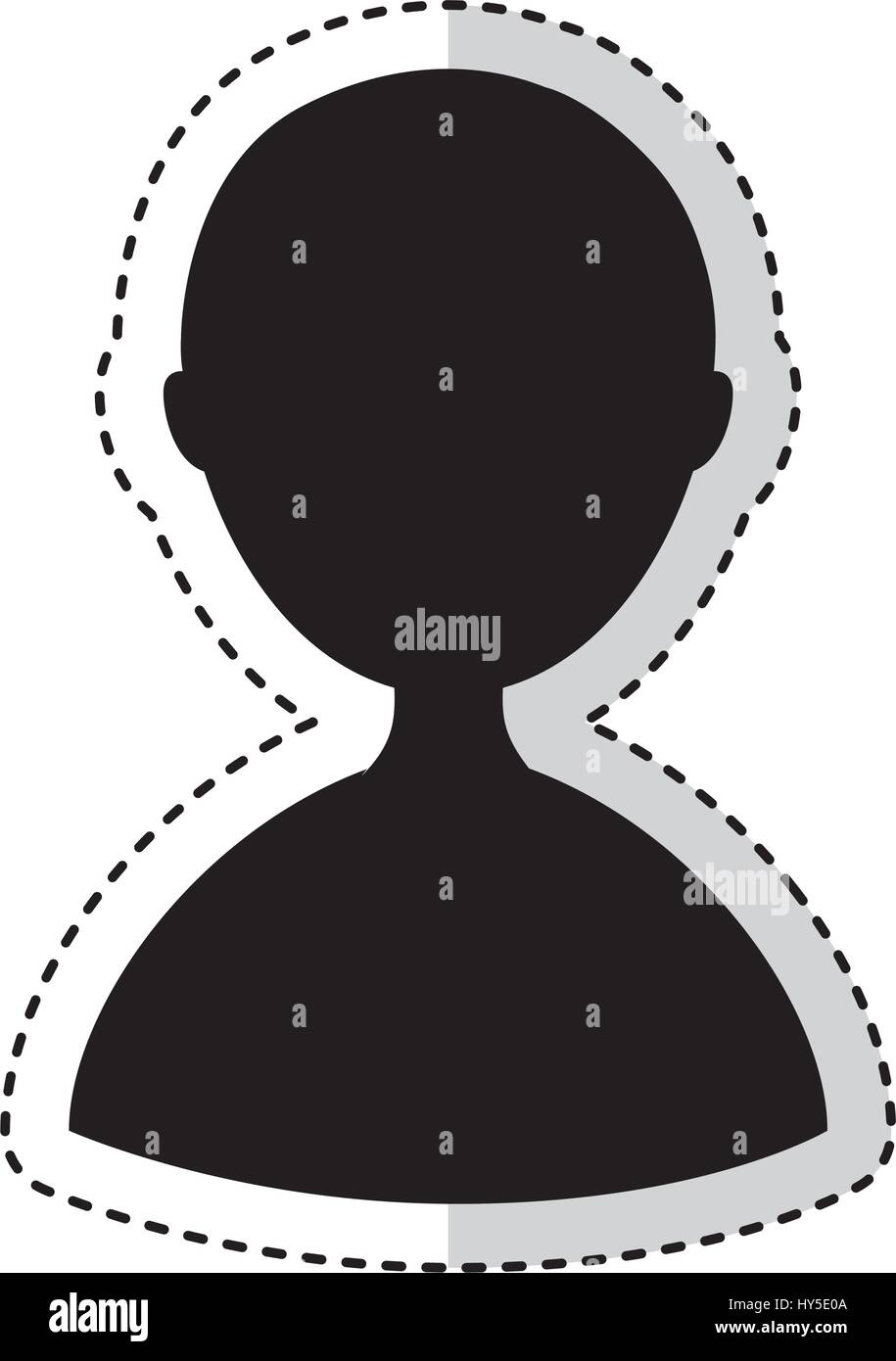 user silhouette isolated icon vector illustration design Stock Vector ...