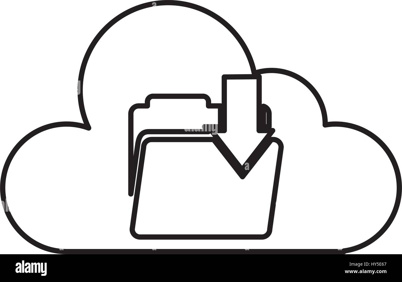 Open cloud computing interface Stock Vector Images - Alamy