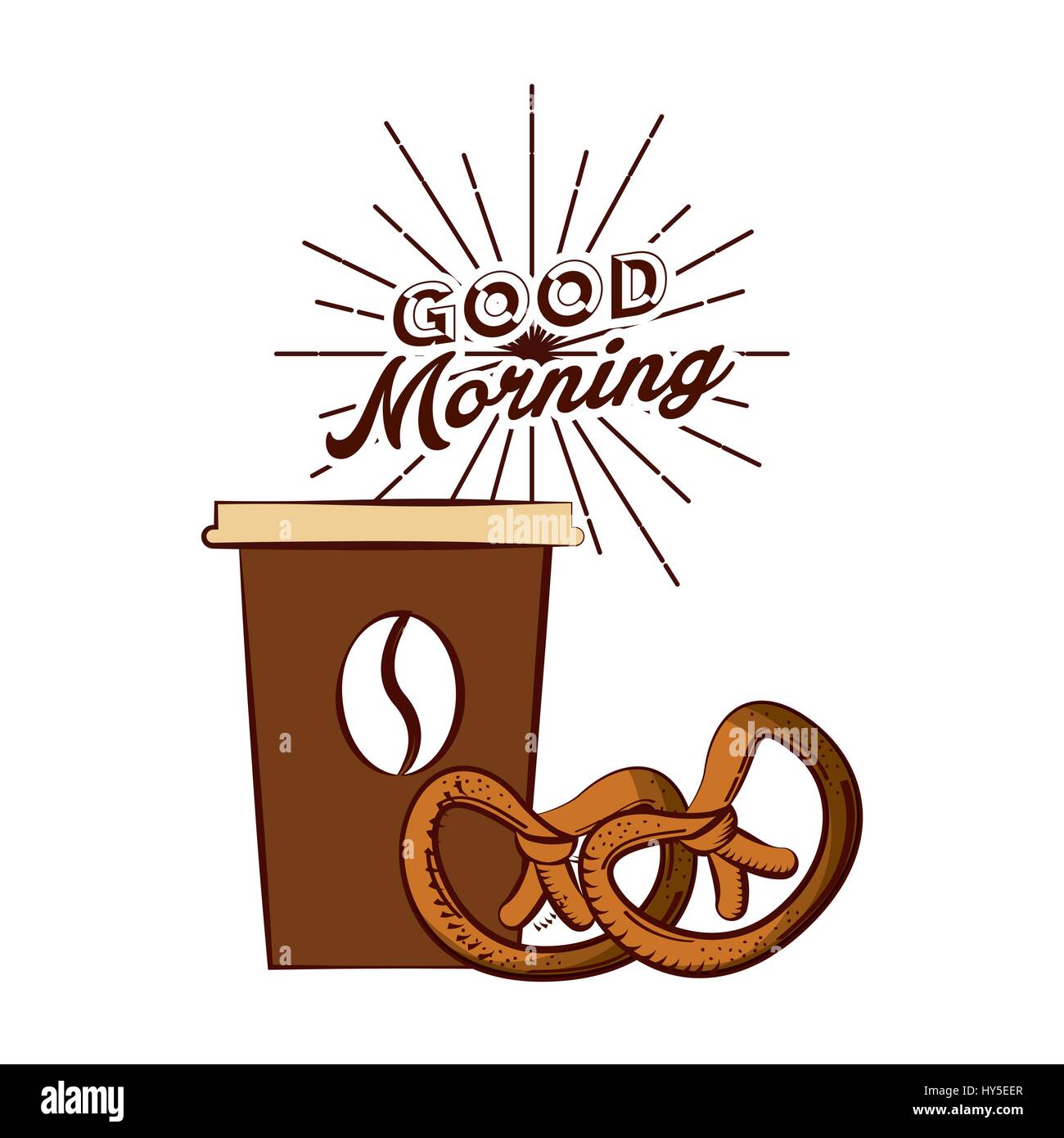 delicious bread good morning poster Stock Vector Image & Art - Alamy