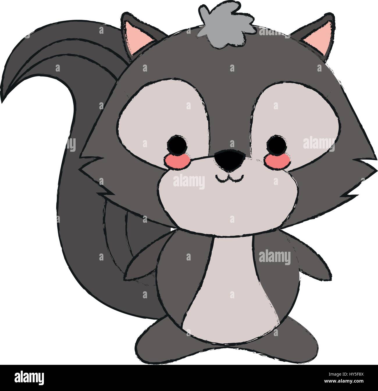 skunk cartoon icon Stock Vector Image & Art - Alamy