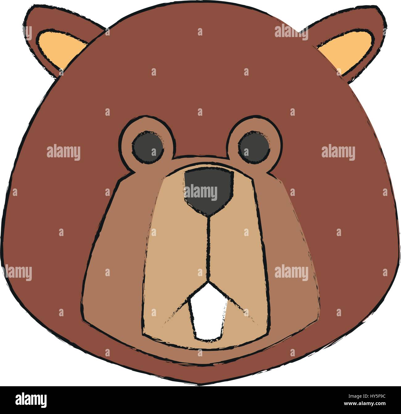 beaver cartoon icon Stock Vector Image & Art - Alamy