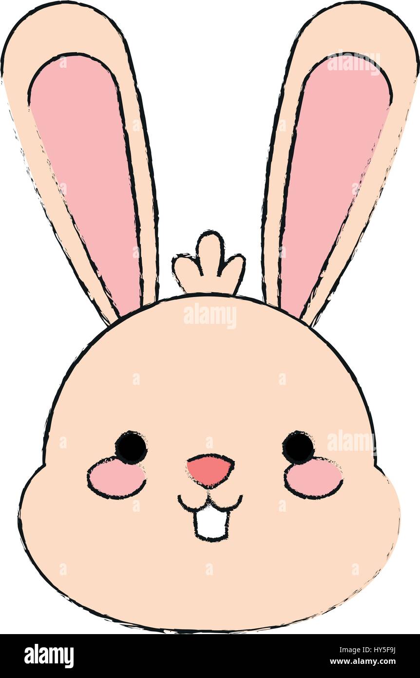 cute bunny icon Stock Vector Image & Art - Alamy