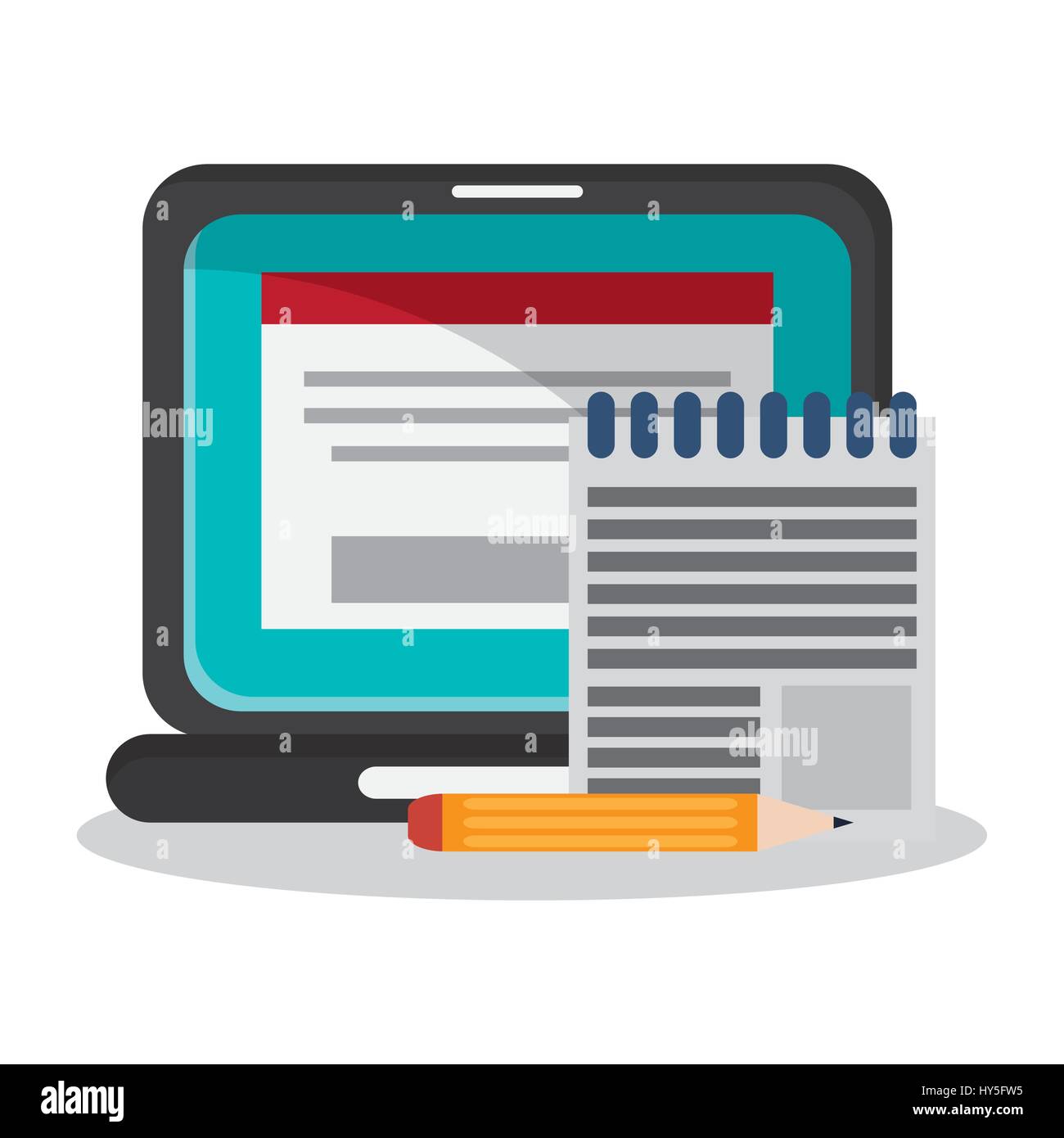 laptop computer device icon Stock Vector Image & Art - Alamy