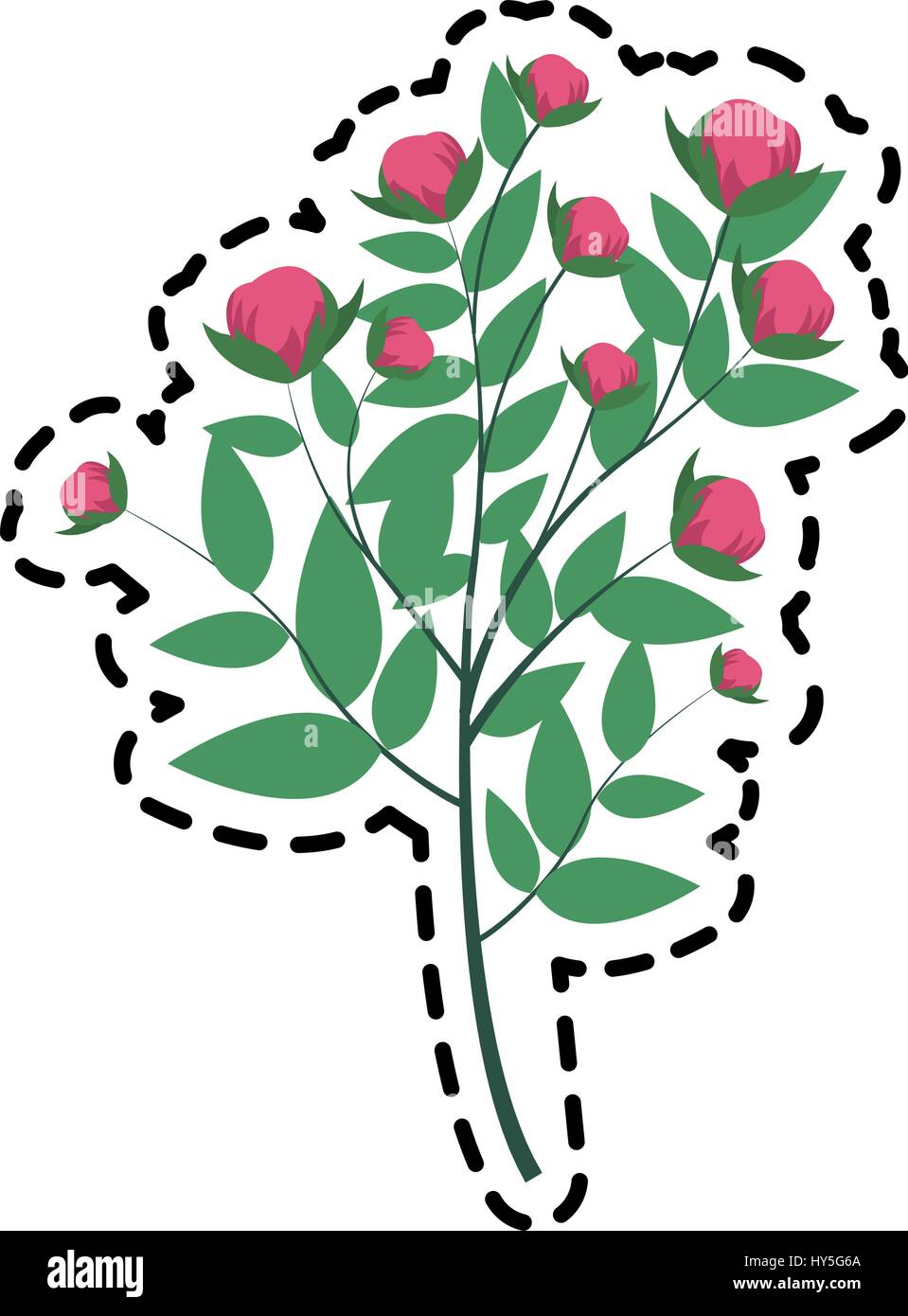 delicate flower icon image Stock Vector Image & Art - Alamy