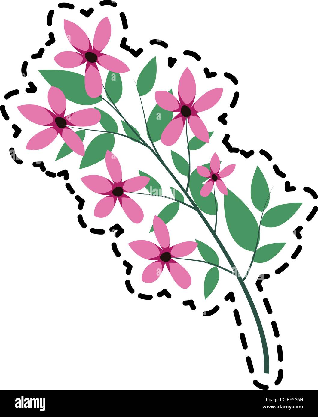 delicate flower icon image Stock Vector Image & Art - Alamy