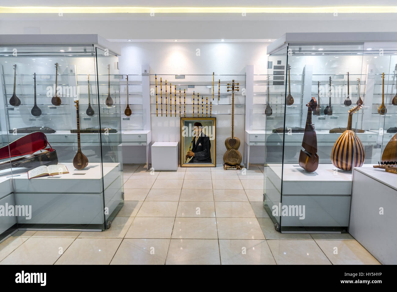 Interior of Music Museum, homage to Iran's musical traditions in ...