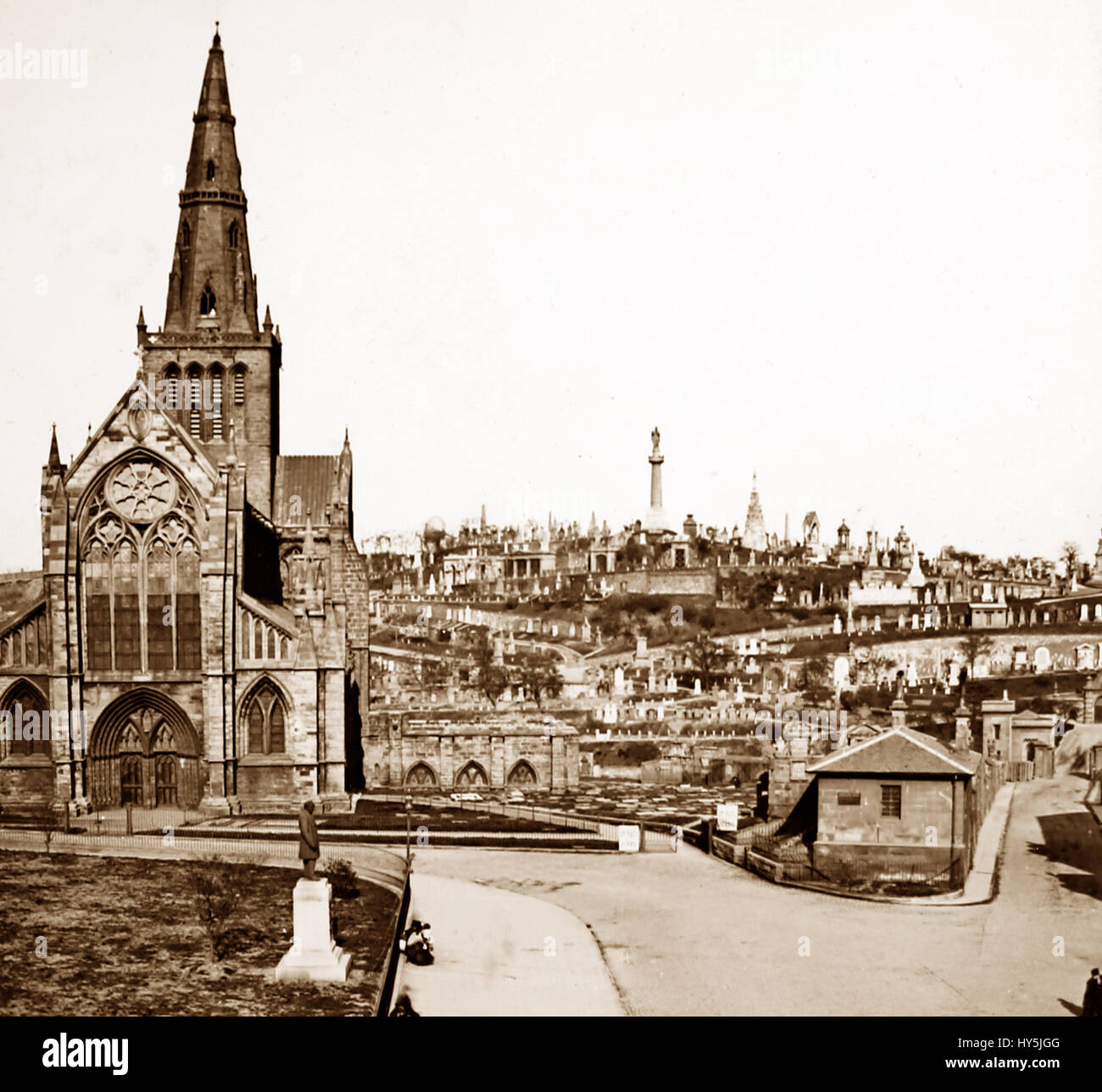 Glasgow Cathedral Necropolis - Victorian period Stock Photo - Alamy Glasgow Cathedral Necropolis - Victorian period Stock Photo - Alamy