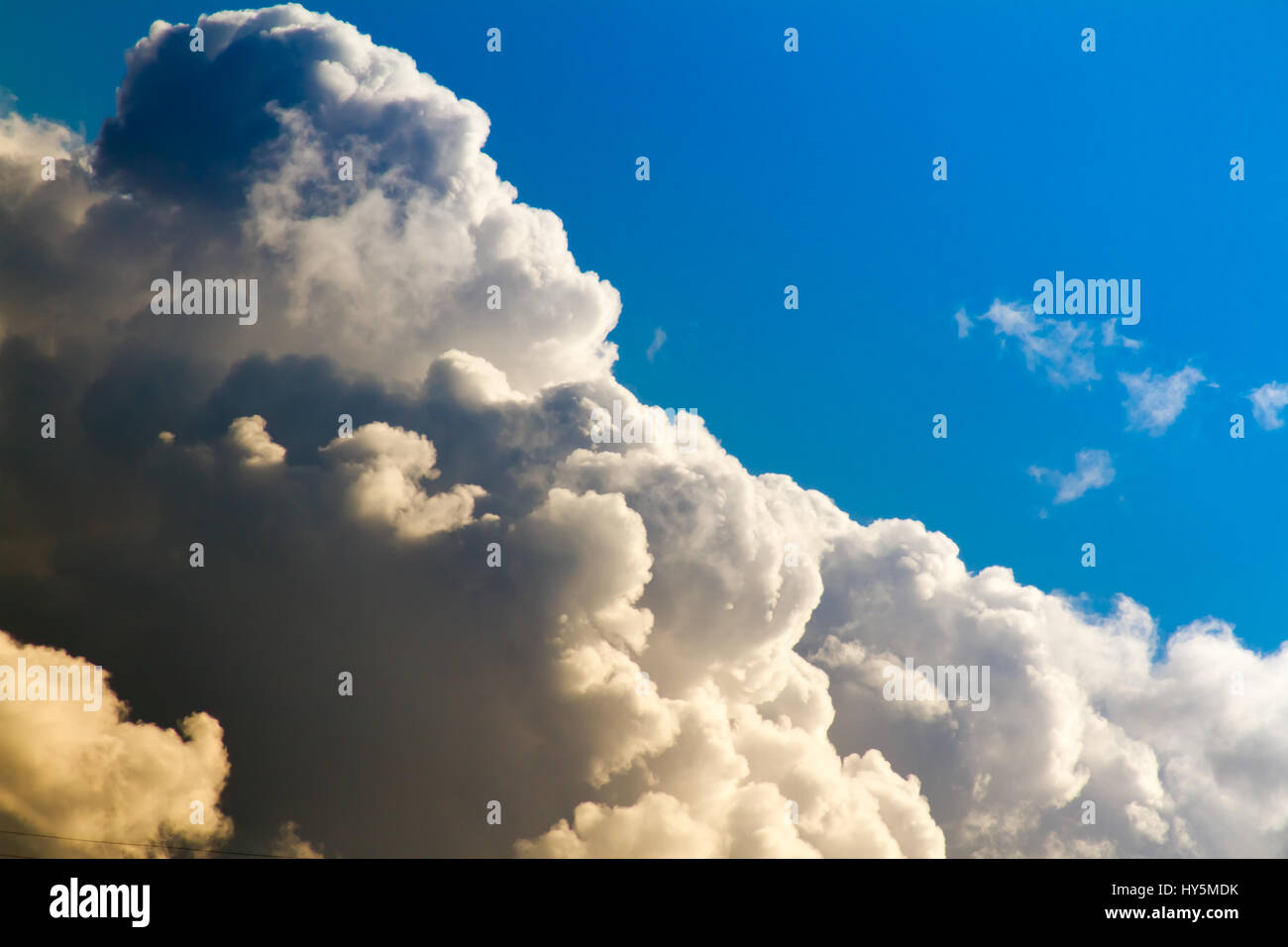 Thunderclouds in the sky Stock Photo - Alamy