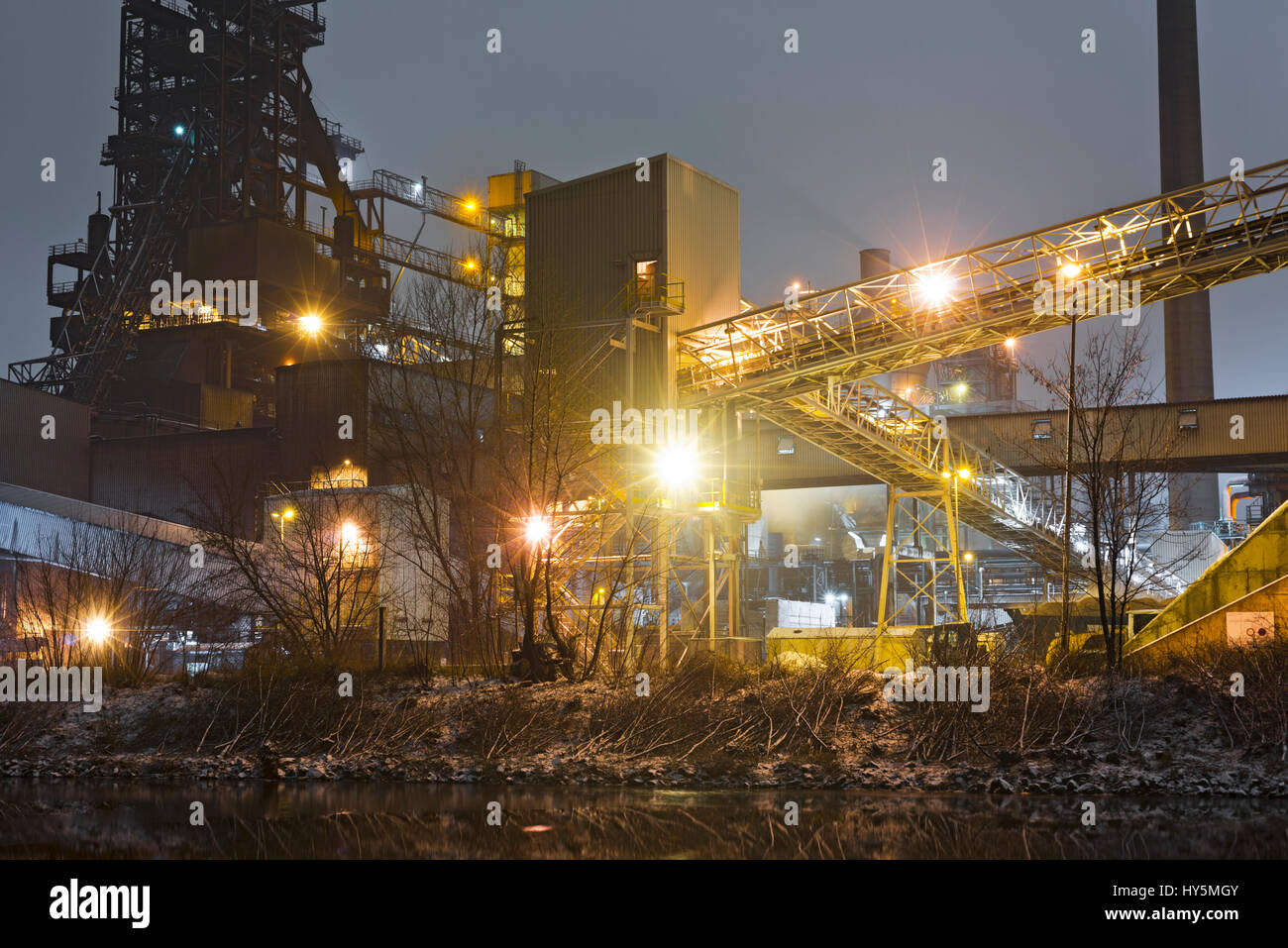 Blast furnace steel factory germany hi-res stock photography and images ...