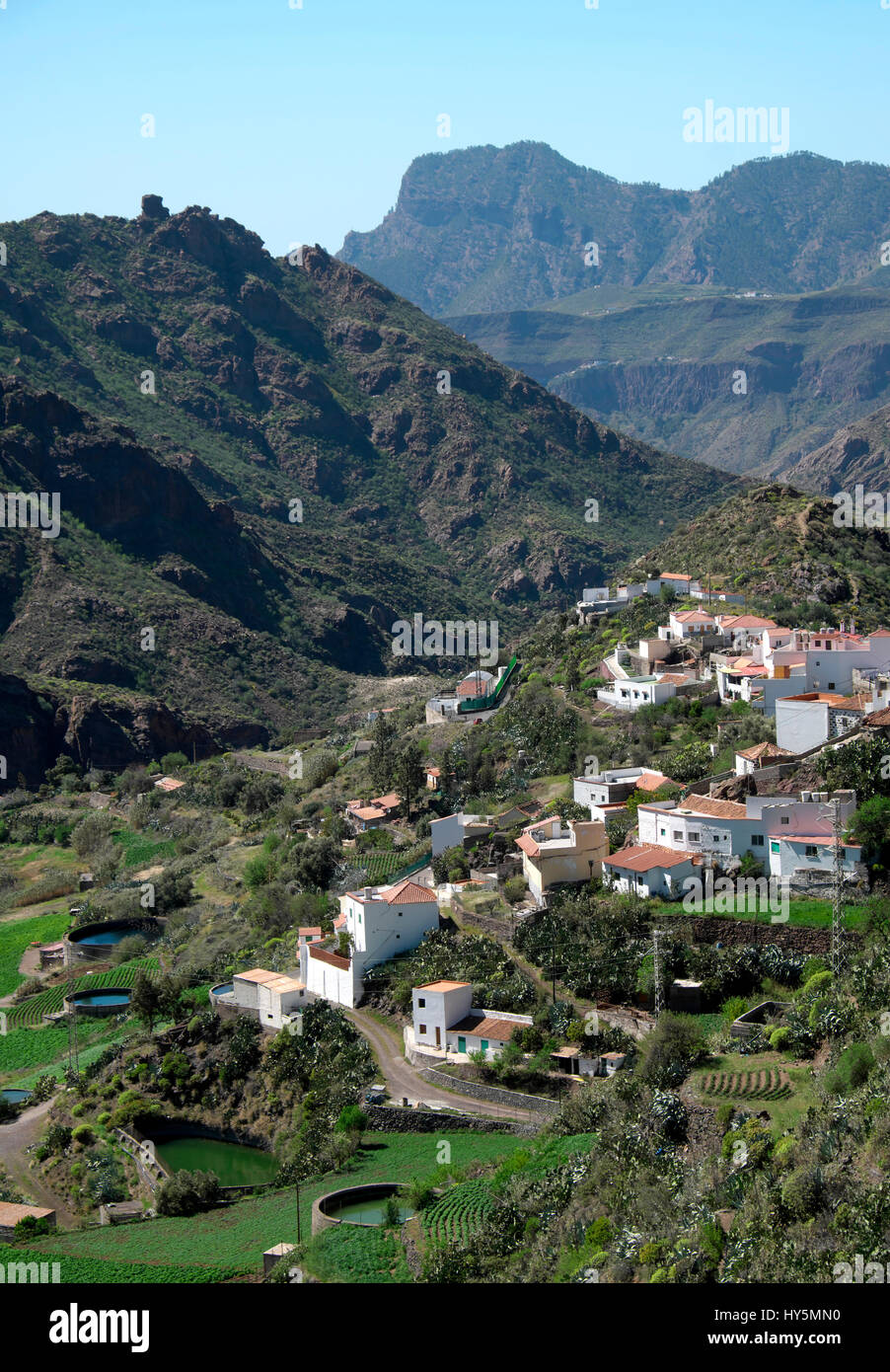 Tejeda crater hi-res stock photography and images - Alamy