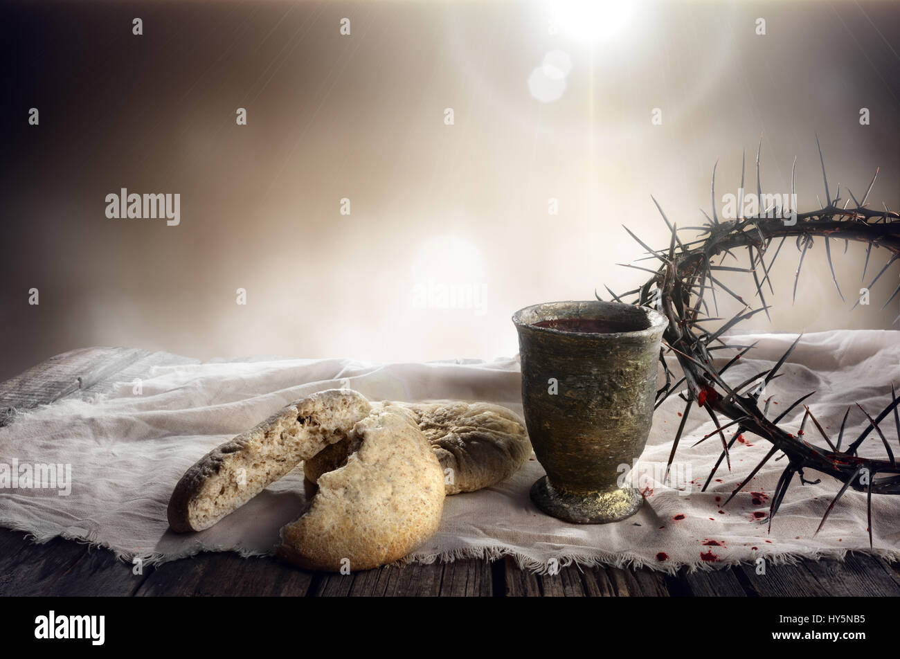 Holy communion table hi-res stock photography and images - Alamy