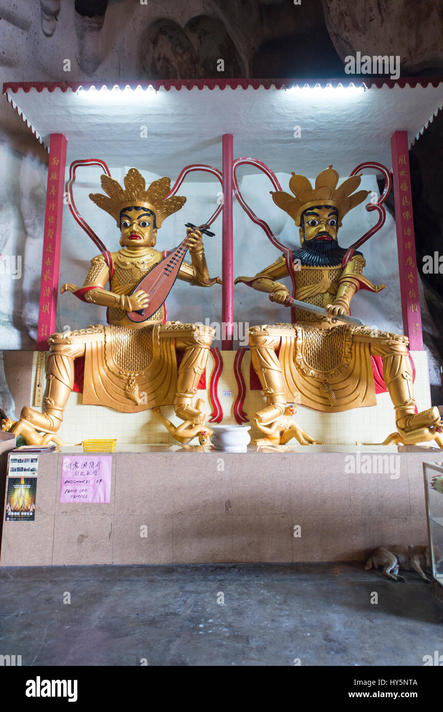 The Perak Tong. It is a Chinese Buddhist temple built within a ...