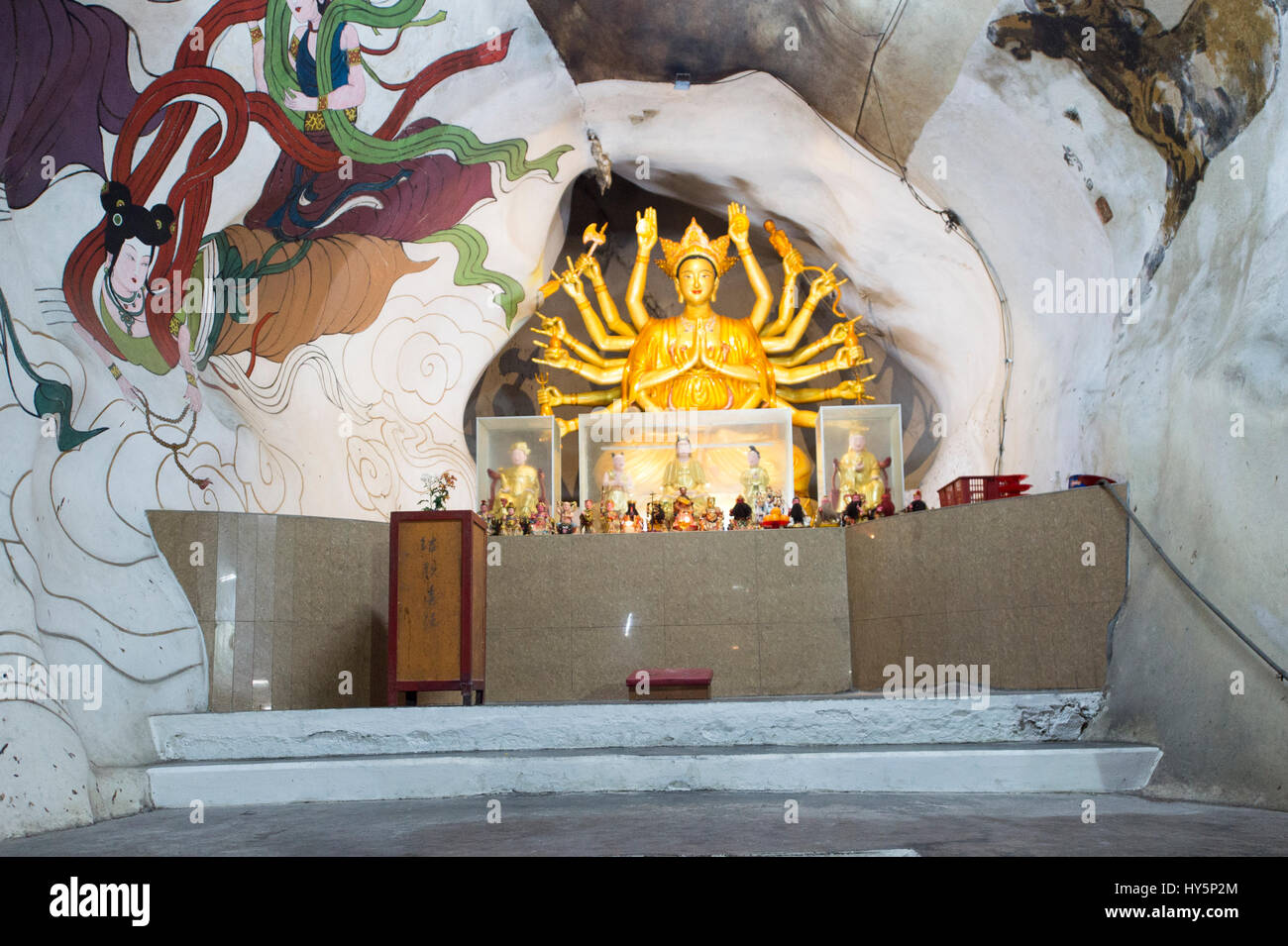 The Perak Tong. It is a Chinese Buddhist temple built within a ...
