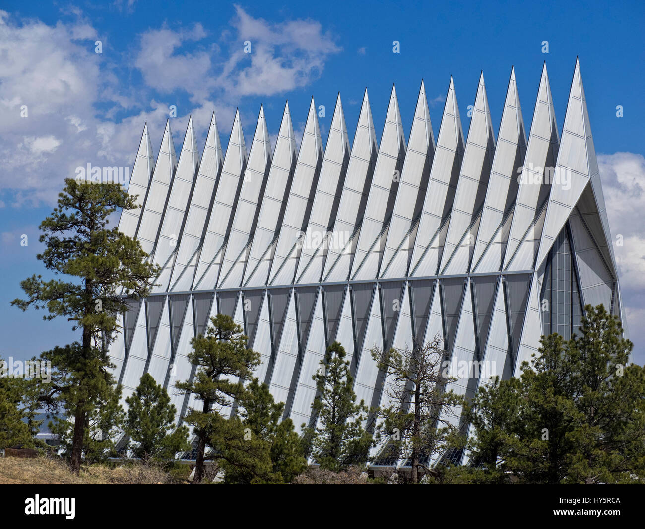 Usafa cadet chapel hi-res stock photography and images - Alamy