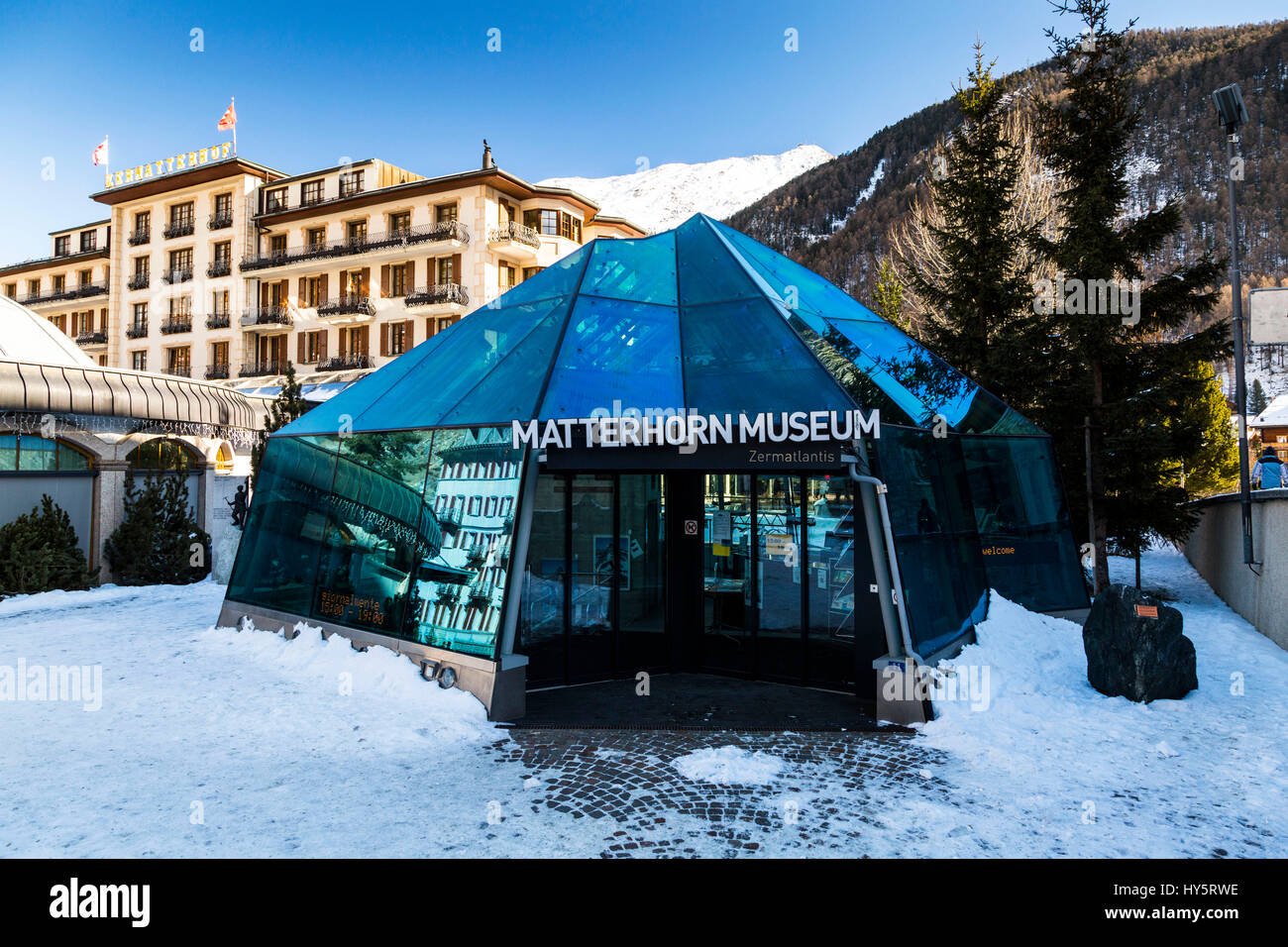 Zermatt matterhorn museum hi-res stock photography and images - Alamy