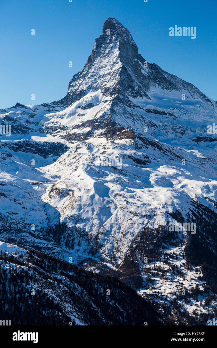 Blauherd zermatt valais switzerland hi-res stock photography and images ...