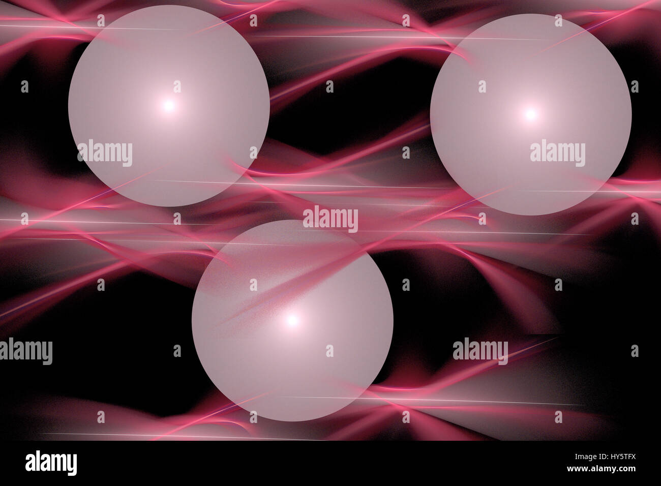 Glowing orbs black background hi-res stock photography and images - Alamy