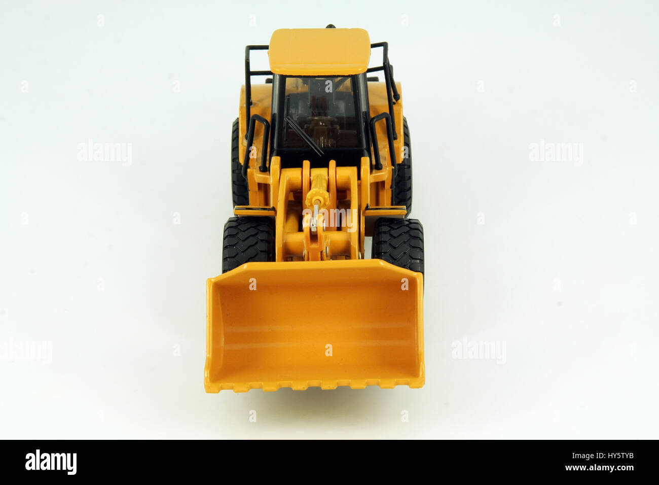 Bulldozer toy. Dredge toy Stock Photo - Alamy