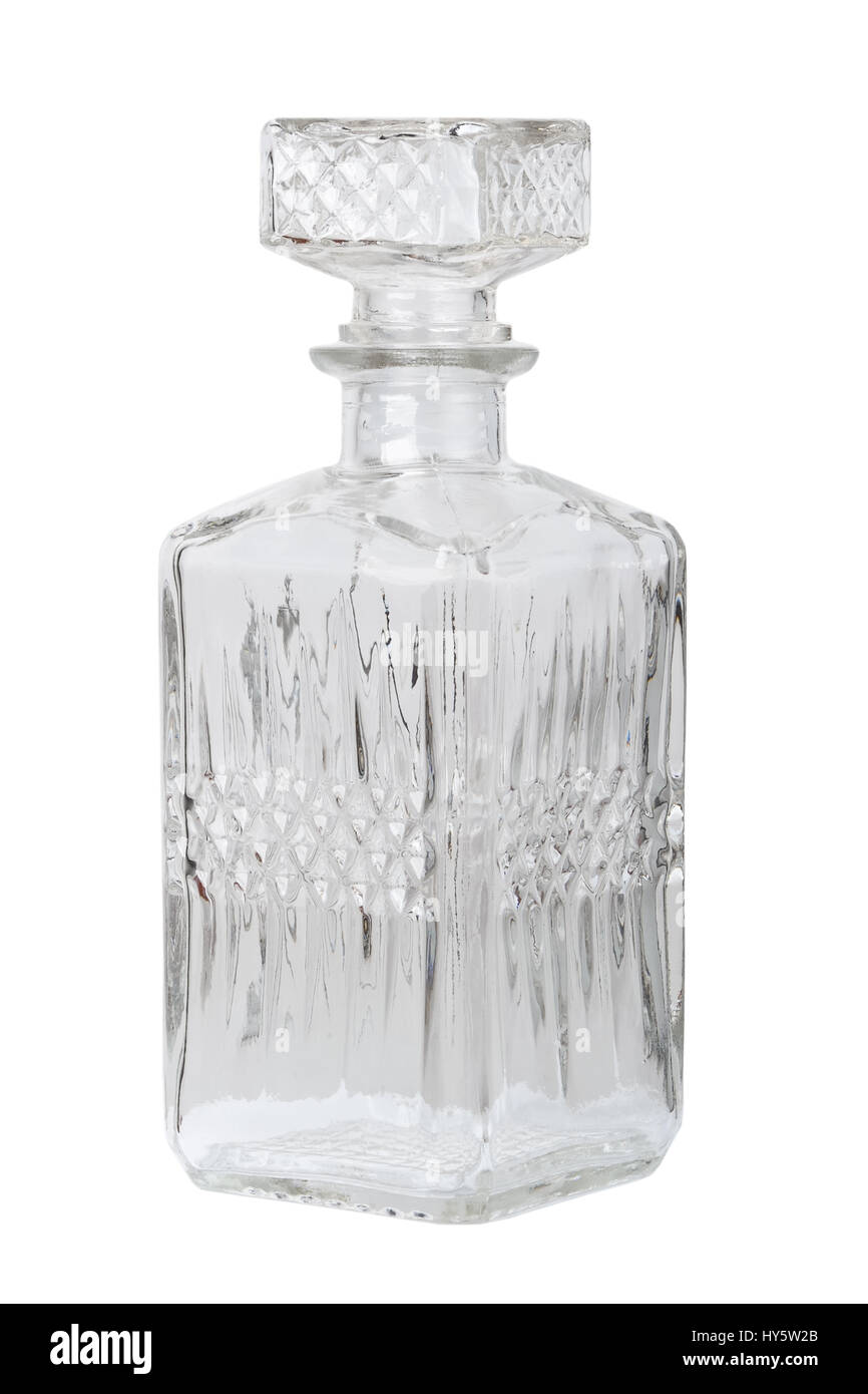 Carafe isolated on white background Stock Photo - Alamy