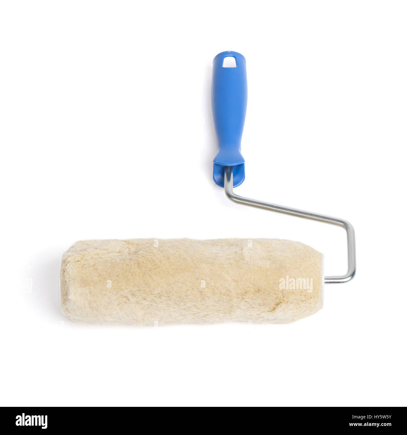 Paint roller isolated on white background Stock Photo - Alamy