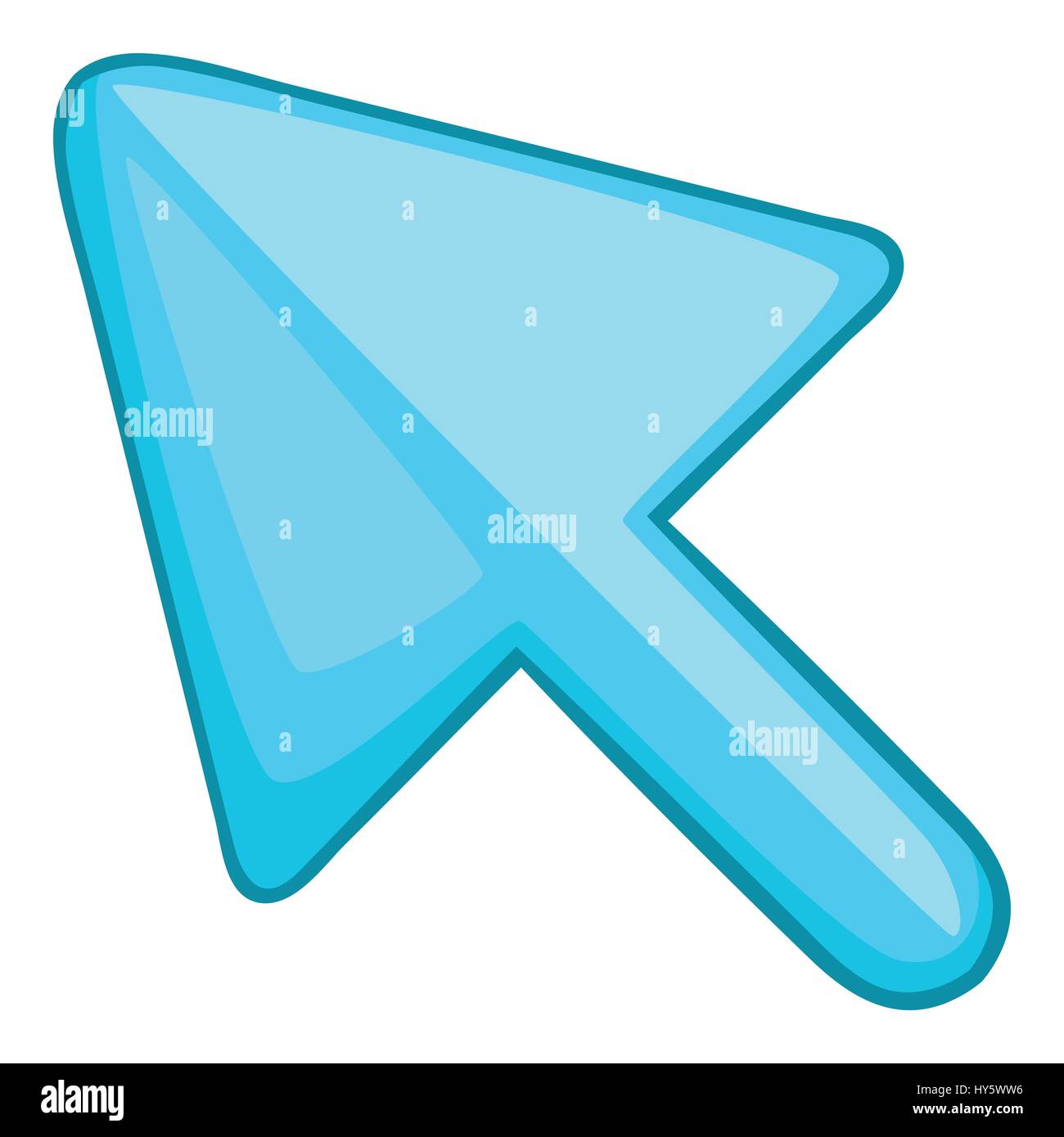 Cursor clean icon cartoon hi-res stock photography and images - Alamy
