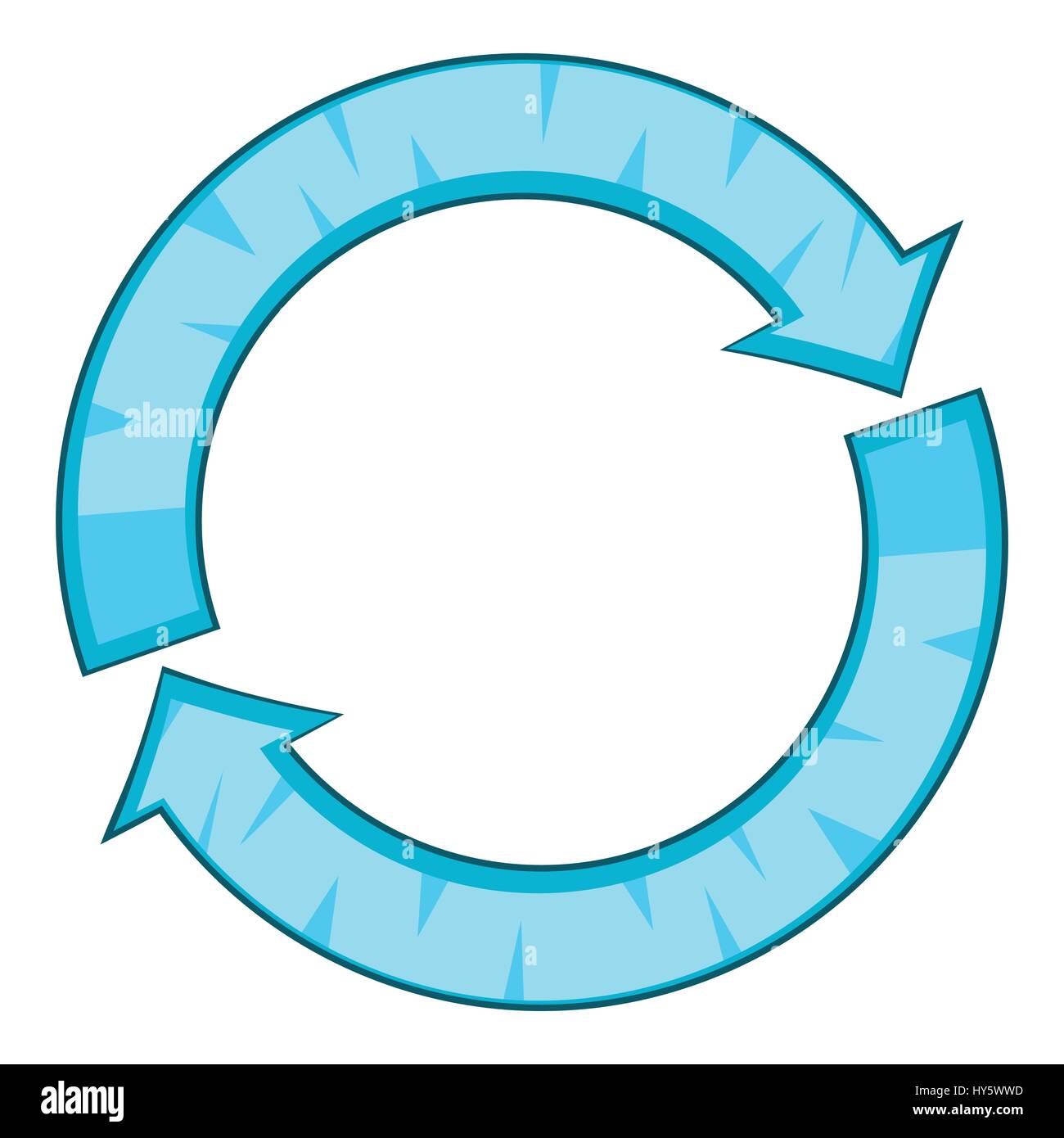 Refresh icon, cartoon style Stock Vector Image & Art - Alamy