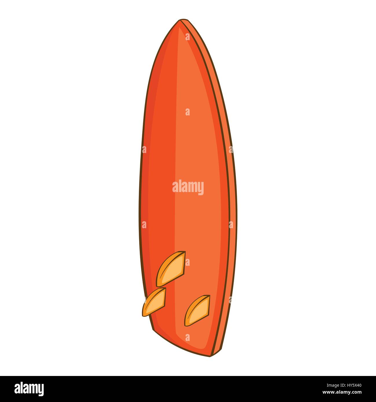 Surfboard icon, cartoon style Stock Vector Image & Art - Alamy