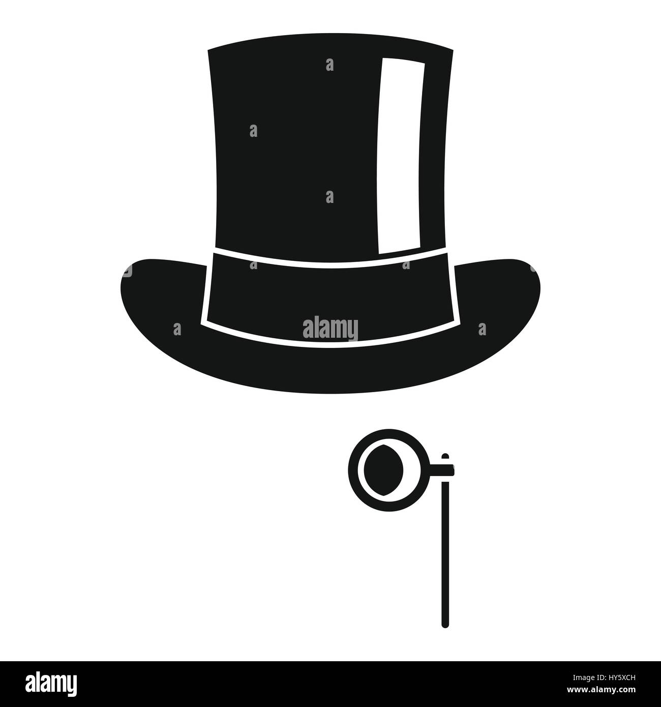 Old man monocle Cut Out Stock Images & Pictures - Alamy