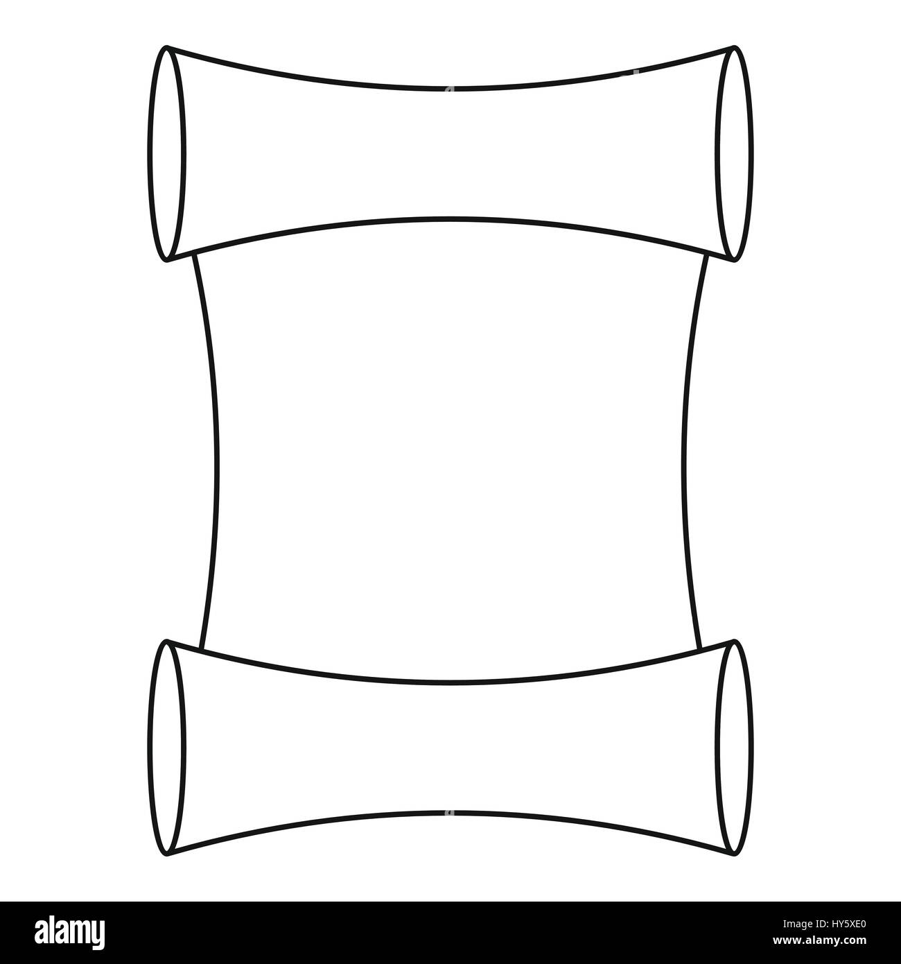 Old scroll writing Black and White Stock Photos & Images - Alamy