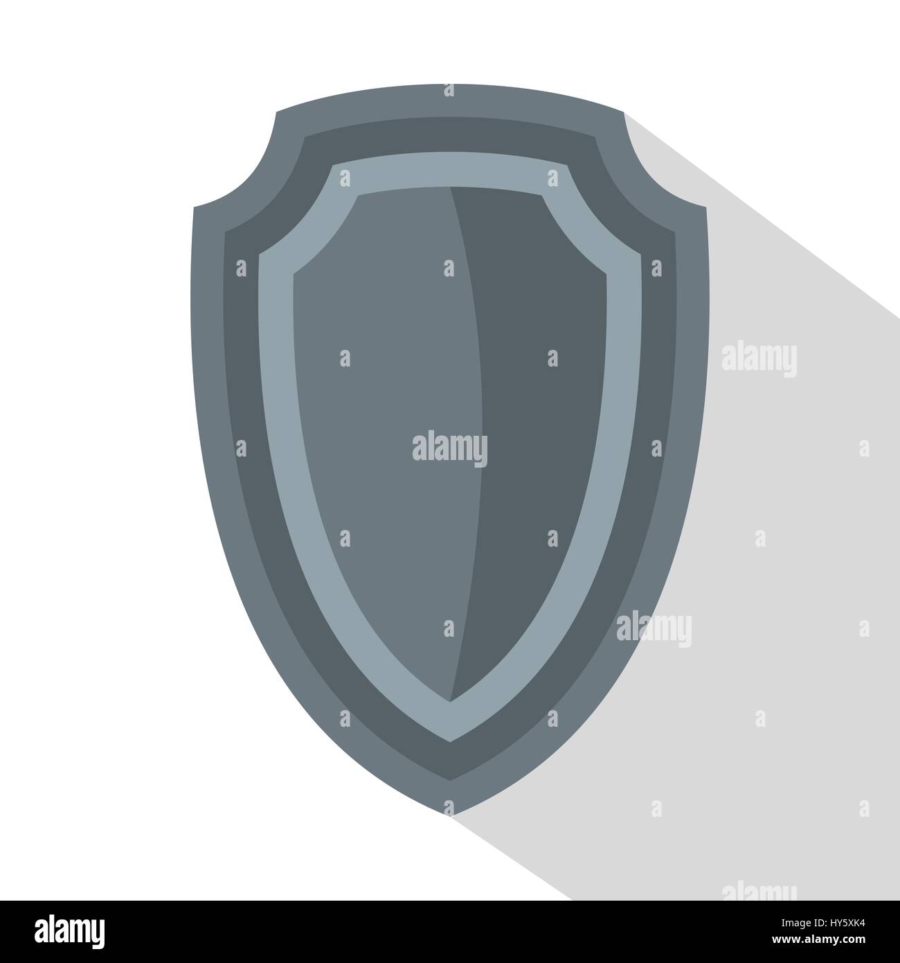 Army shield icon, flat style Stock Vector Image & Art - Alamy