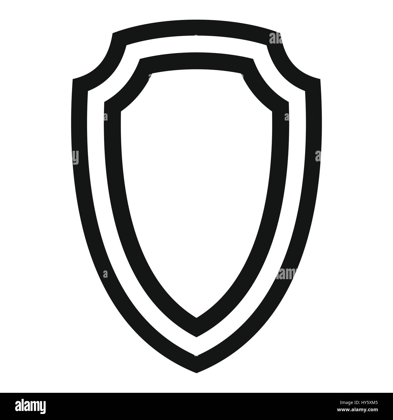 Army shield icon, simple style Stock Vector Image & Art - Alamy
