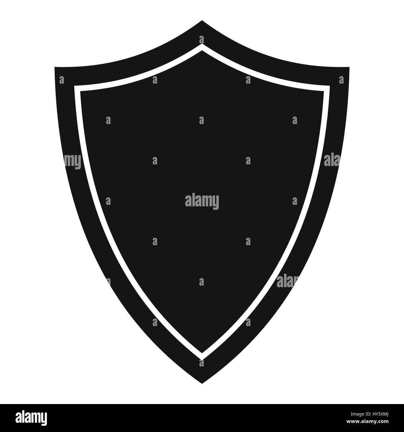 Shield for war icon, simple style Stock Vector Image & Art - Alamy