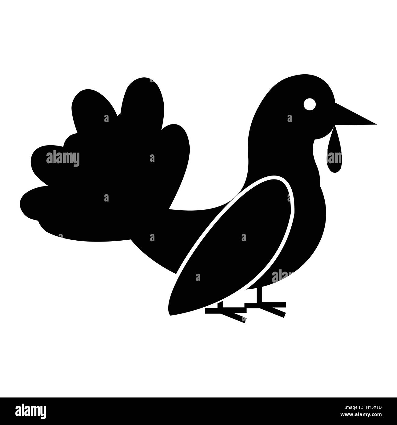 Turkey icon, simple style Stock Vector Image & Art - Alamy