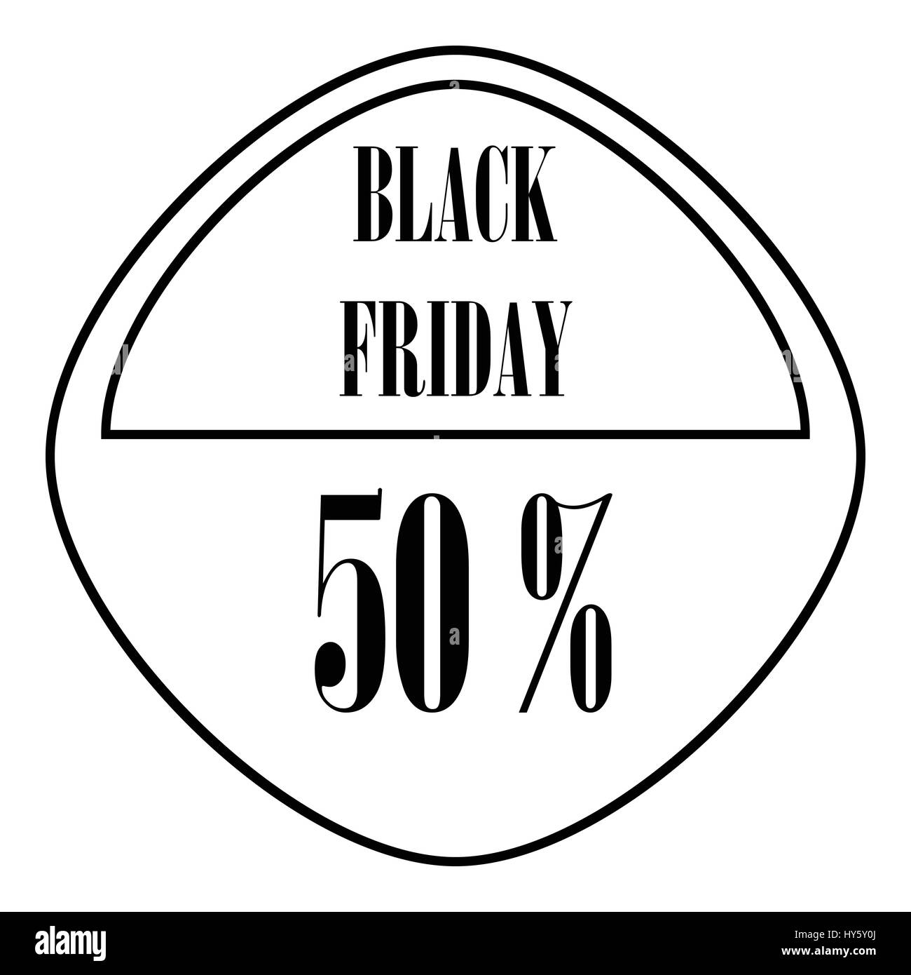 Sale 50 poster Black and White Stock Photos & Images - Alamy