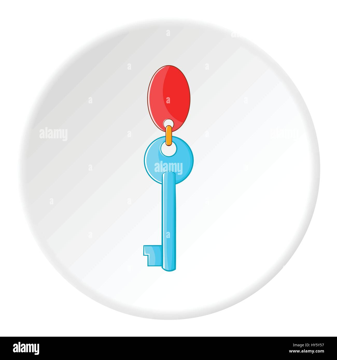 Hotel key icon, cartoon style Stock Vector Image & Art - Alamy