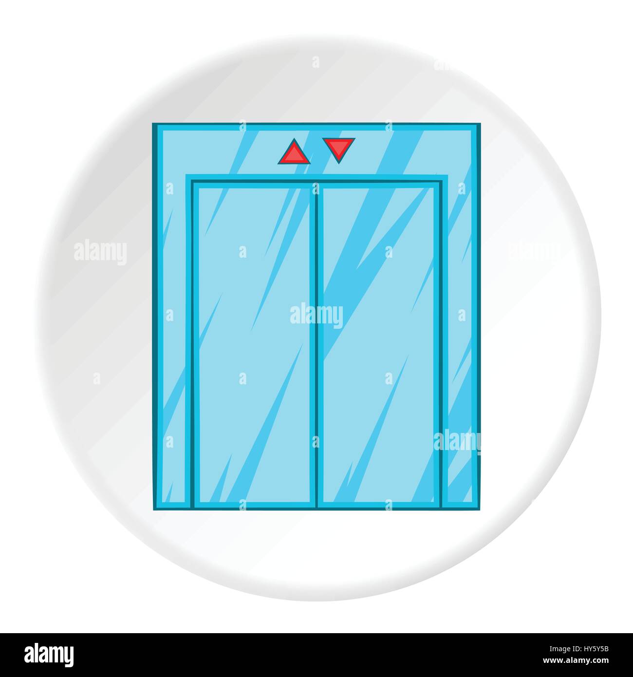 Elevator icon, cartoon style Stock Vector Image & Art - Alamy