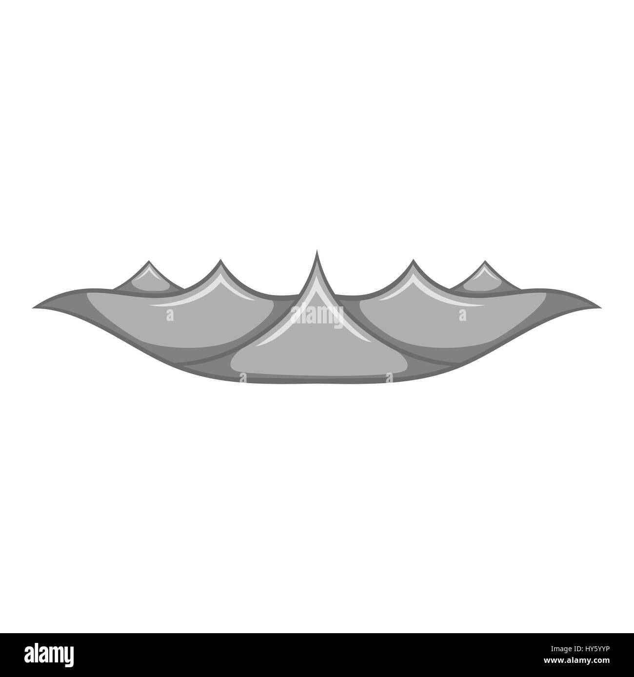 Ripple wave icon, cartoon style Stock Vector Image & Art - Alamy