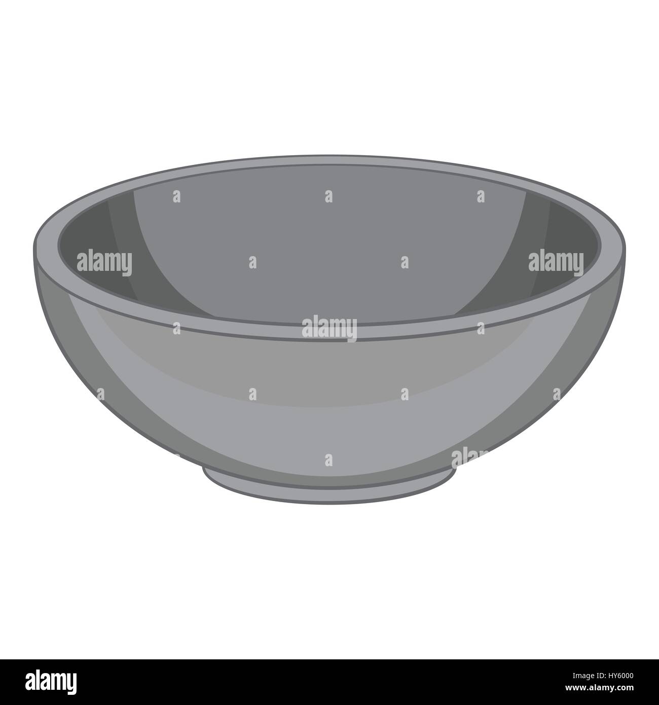 Bowl icon, cartoon style Stock Vector Image & Art - Alamy