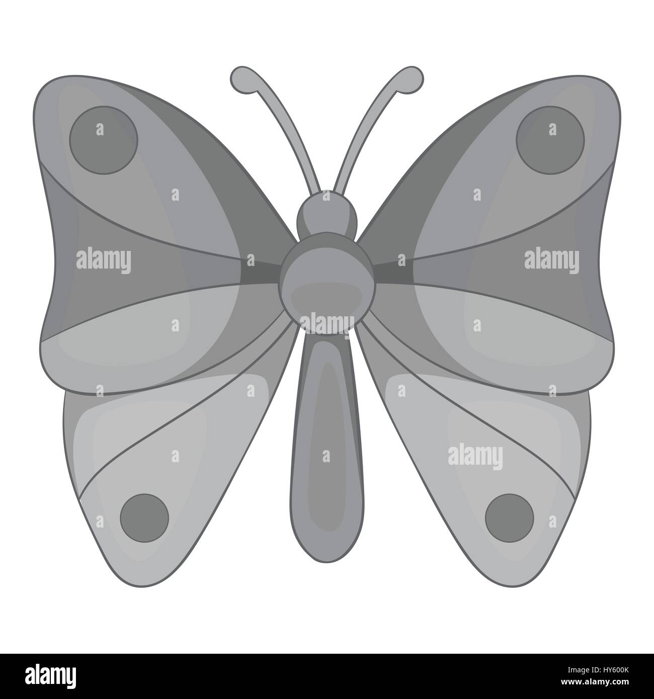 Butterfly icon, cartoon style Stock Vector Image & Art - Alamy