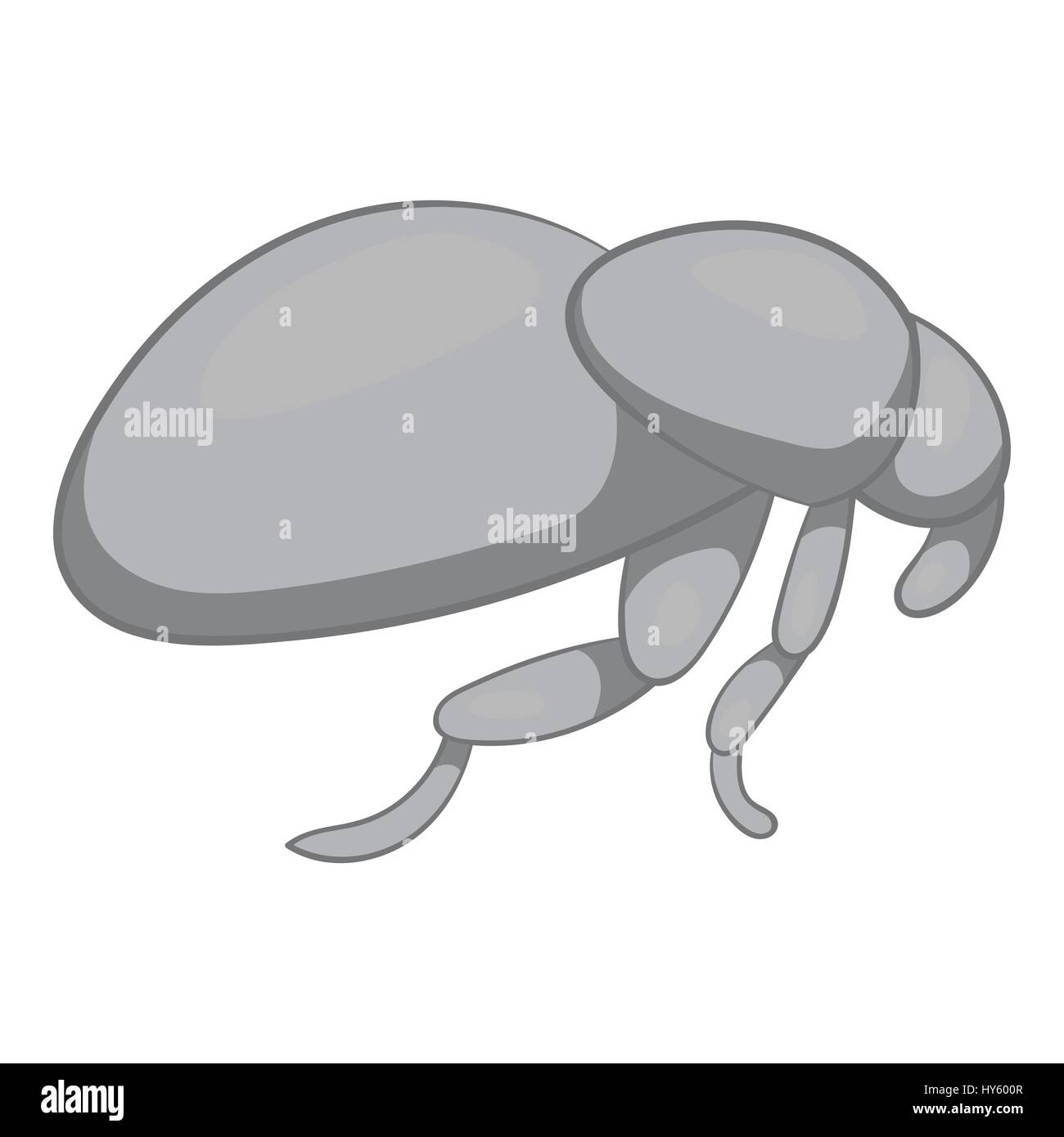 Flea icon, cartoon style Stock Vector Image & Art - Alamy