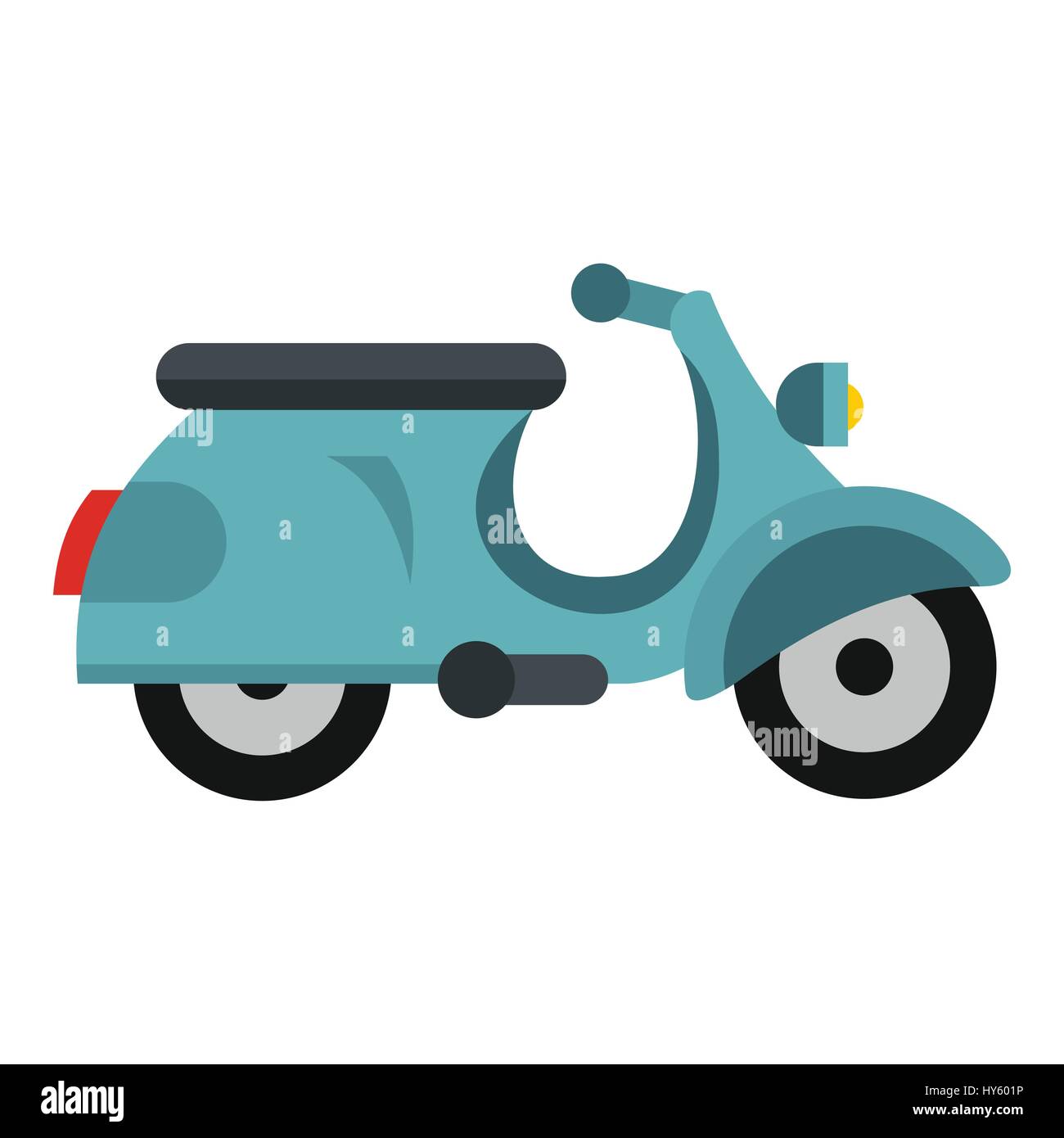 Scooted icon, flat style Stock Vector Image & Art - Alamy
