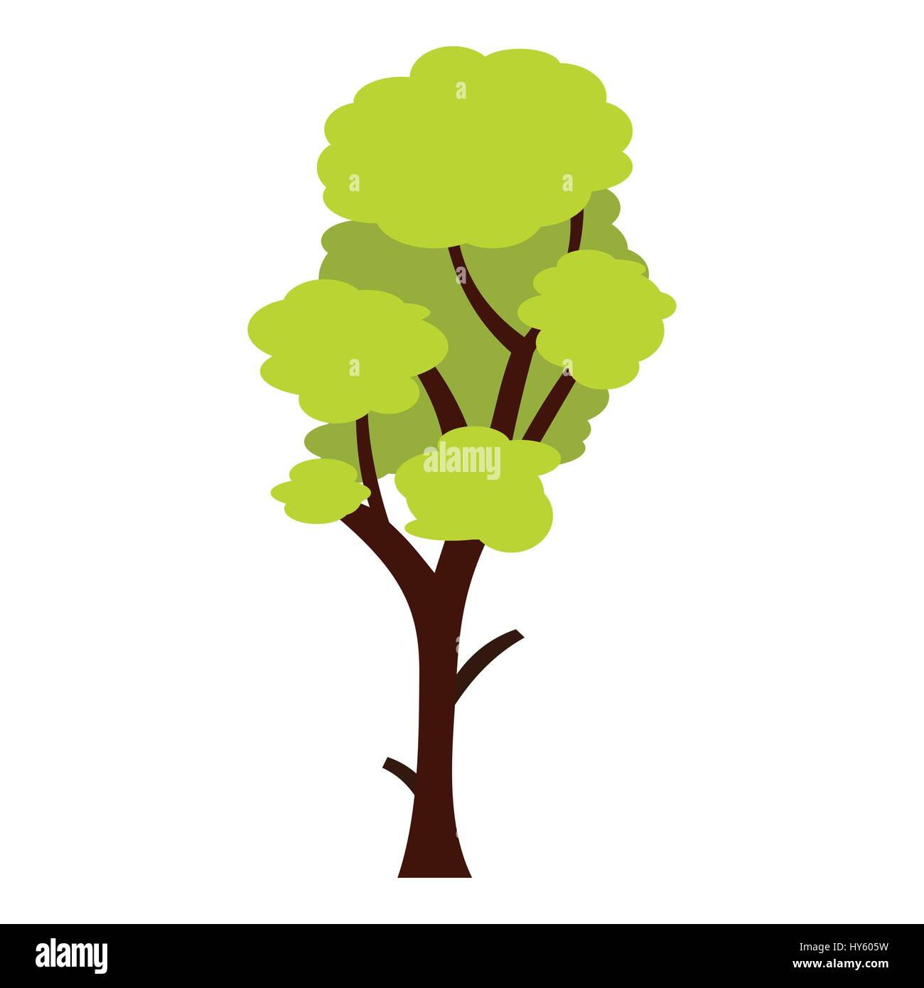 Tall ornamental tree Stock Vector Images - Alamy