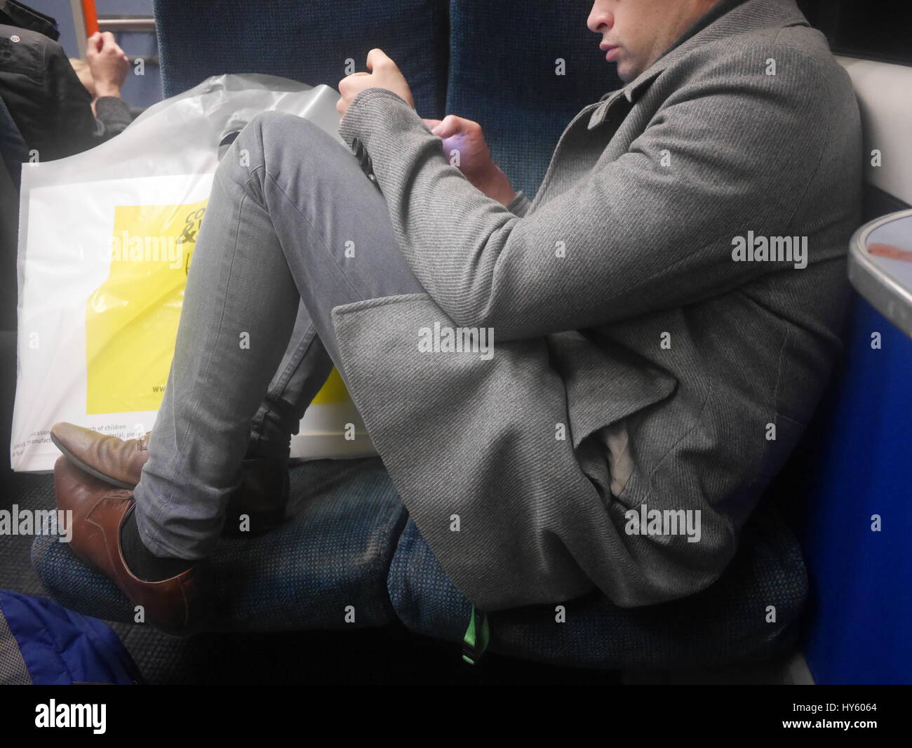 Curled up feet hi-res stock photography and images - Alamy