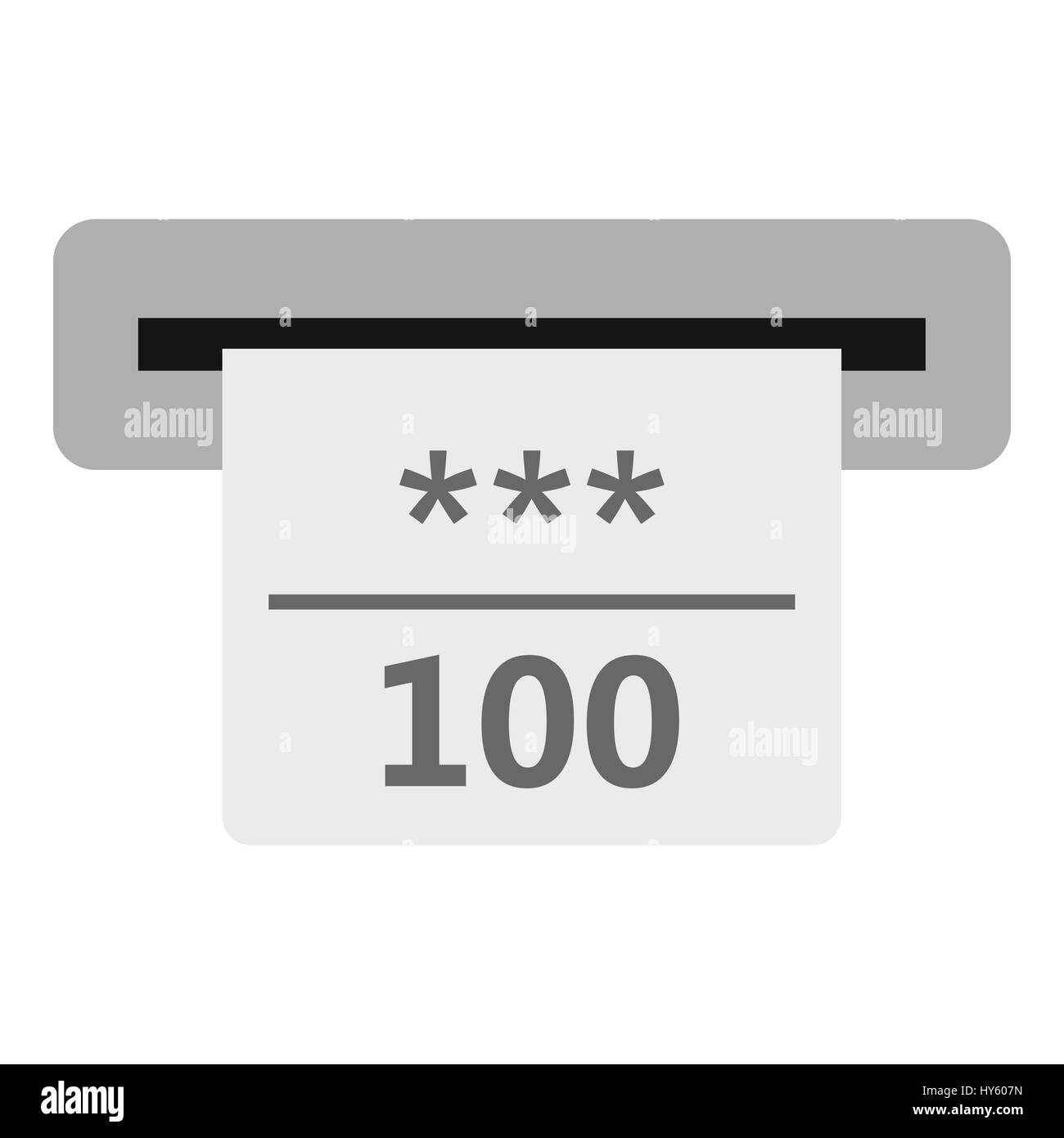 Winning cheque in casino icon, flat style Stock Vector Image & Art - Alamy