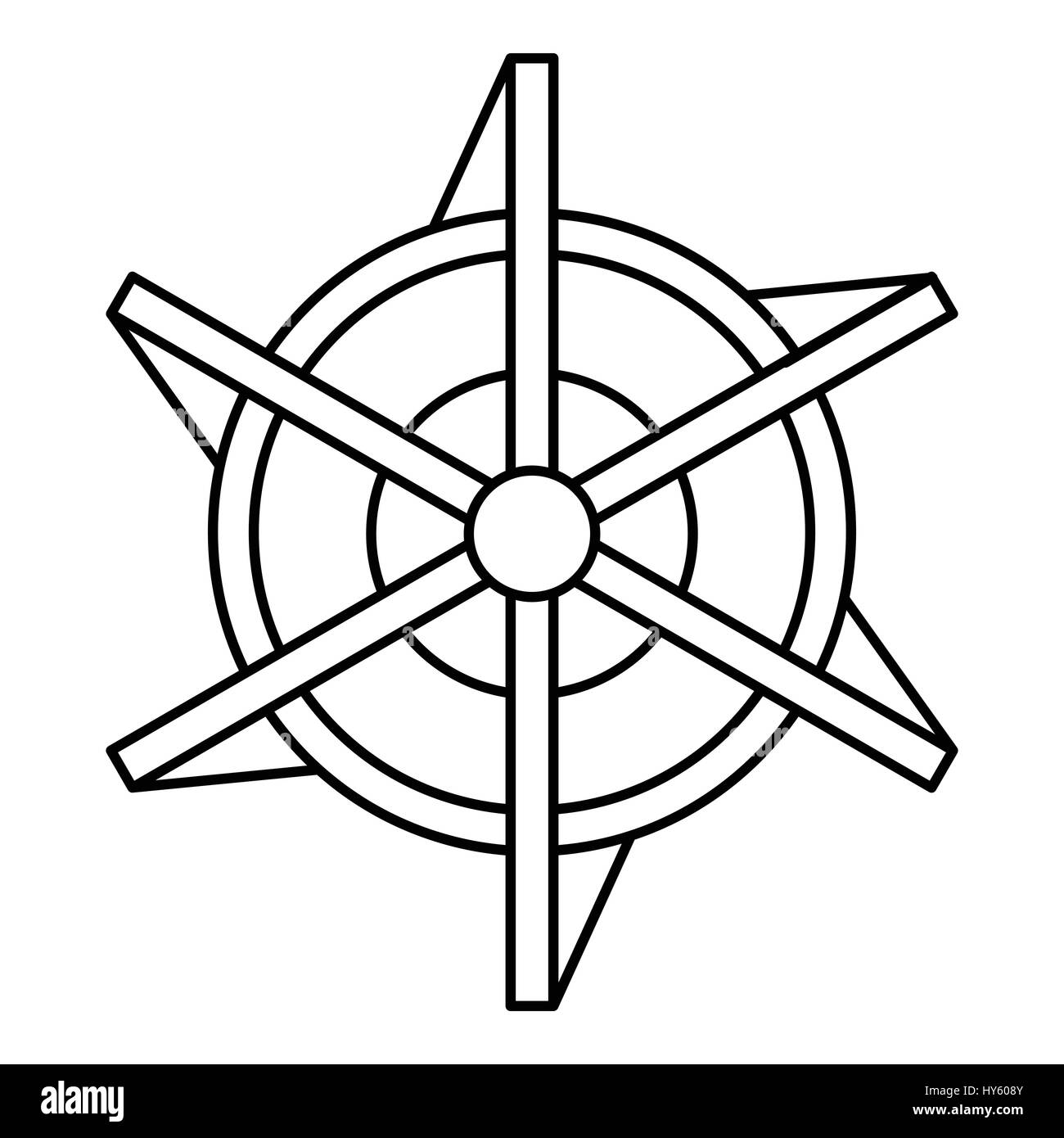 Mine equipment icon, outline style Stock Vector Image & Art - Alamy