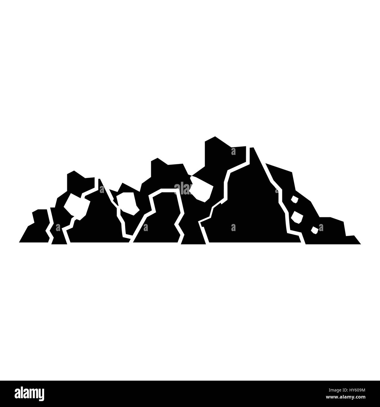 Ground icon, simple style Stock Vector Image & Art - Alamy